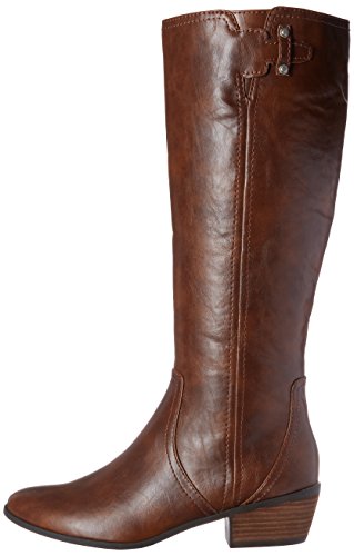 Dr. Scholl's Shoes womens Brilliance Riding Boot, Whiskey, 11 US