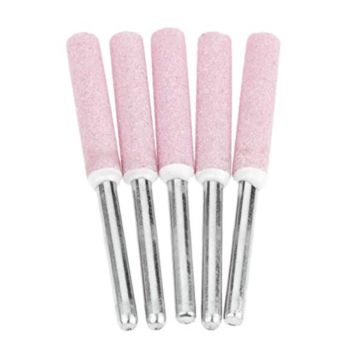 Replacement Part for M.C 5Pcs Chainsaw Sharpener Burr Grinding Stone File 3/16" 4.8mm Chain Saw Sharpening for Metal Polishing Chainsaw Sharpening