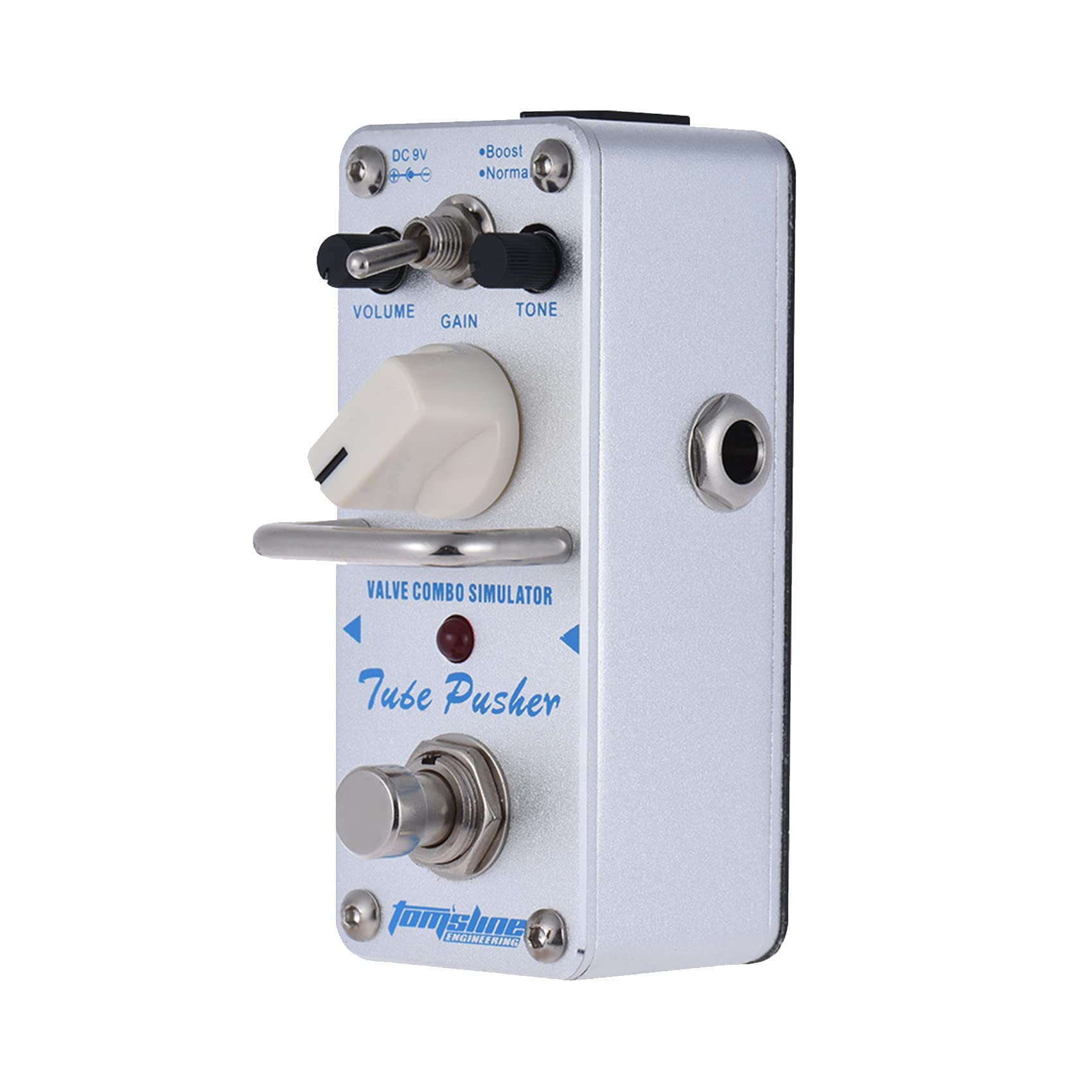 Guitar Distortion Pedal Tube Pusher ATP-3 Tube-driven Amp Valve Combo Simulator True Bypass 2 Mode Electric Guitar Single Effector