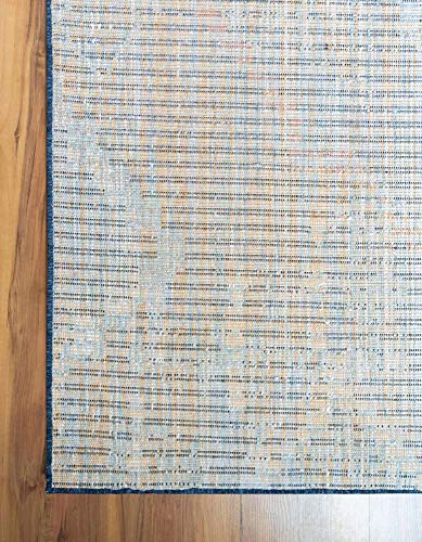Unique Loom Morocco Collection Tribal, Southwestern, Bohemian Area Rug, 2' 2" x 3' 0", Navy Blue/Gray