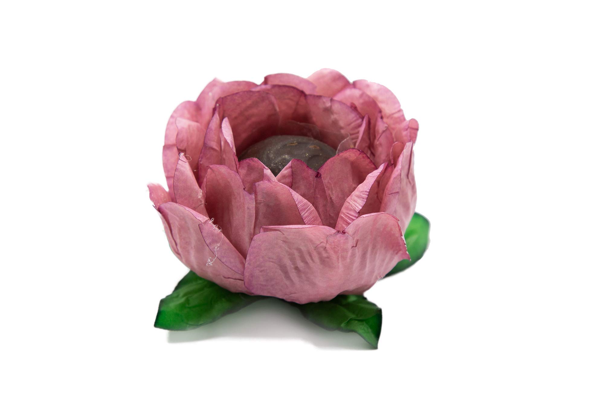 Handmade Paper Truffle Cups | Truffle Liners | Truffle Wrappers | Fominhas | candy cups for chocolate | Forminhas de Brigadeiro | candy liners - Pack of 30 - Truffilio (Paper, Peony Dusty Rose)