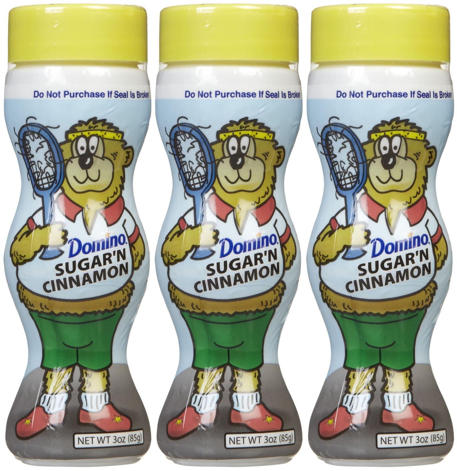 Domino Sugar & Cinnamon Shakers, 3 oz, 3 pk