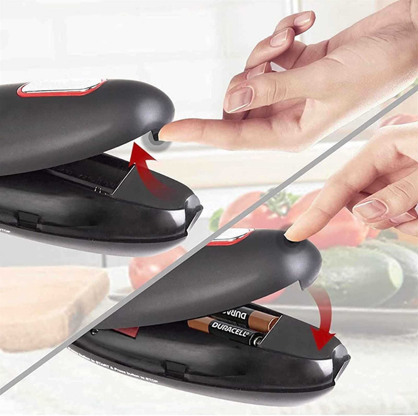 Electric Can Opener For Kitchen,Automatic Can Opener Smooth Edge,One Touch Electric Can Opener Fits All Size Can,Automatic Can Opener For Seniors, Arthritis, And Chefs,Kitchen Gadgets Gift