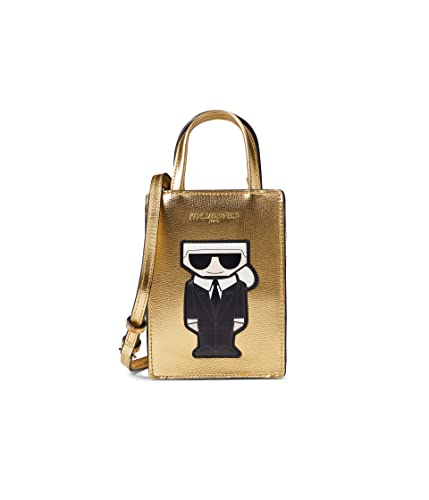 Karl Lagerfeld Paris Maybelle Crossbody3 Gold One Size