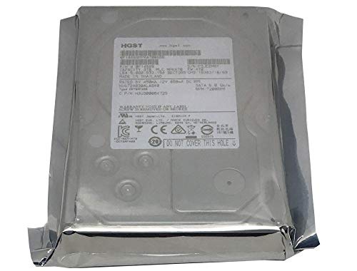 HGST Ultrastar 7K4000 HUS724030ALA640 (0F14689) 3TB 7200 RPM 64MB Cache SATA 6.0Gb/s 3.5" Internal Hard Drive (Enterprise Grade) - OEM w/5 Year Warranty (Renewed)