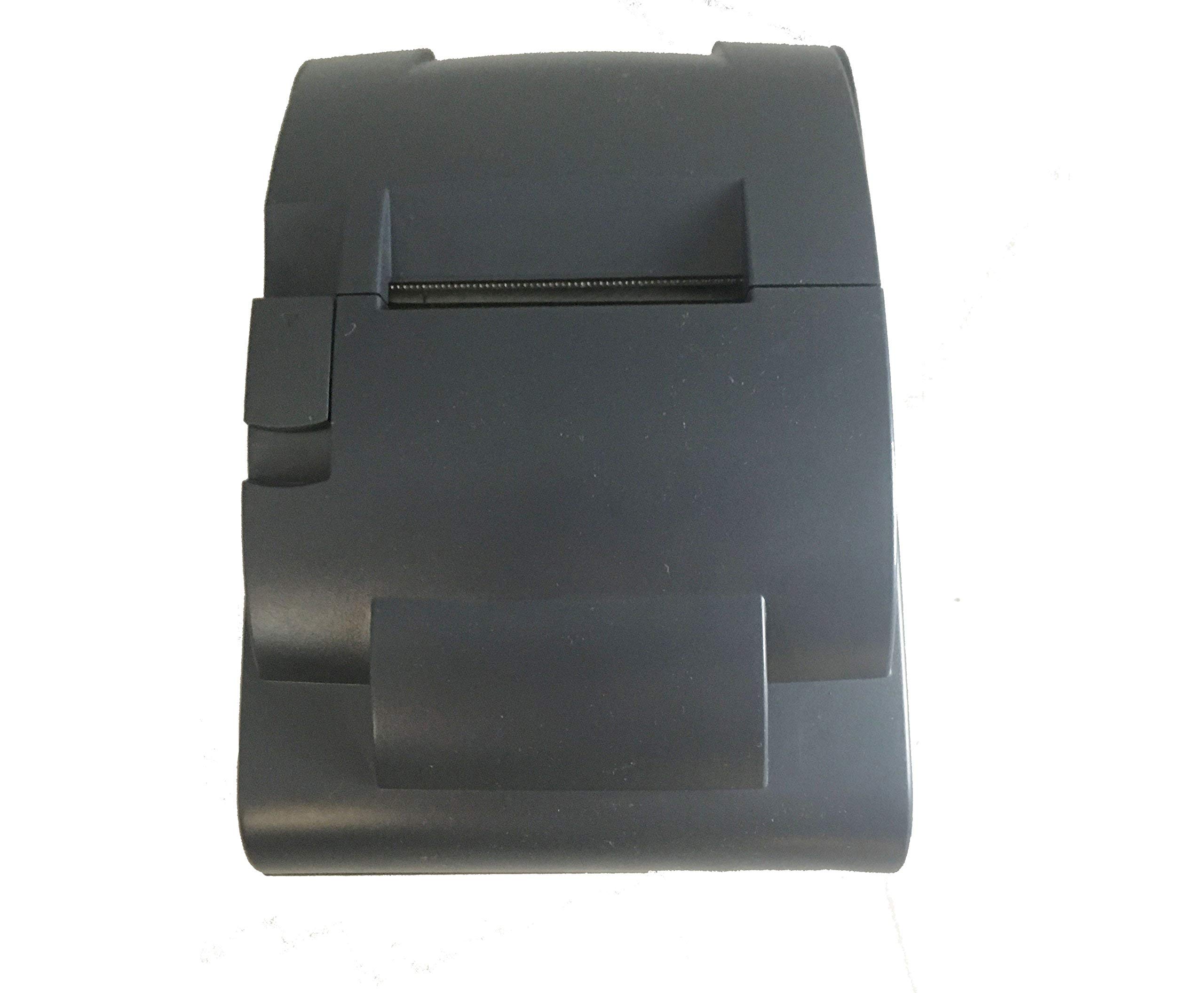 TM-U220B, Impact, two-color printing, 6 lps, USB interface, Auto-cutter, Solid Cover, Dark gray (Renewed)