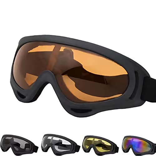 eye protection for nurses Ski Goggles speedo goggles Riding goggles (Orange)