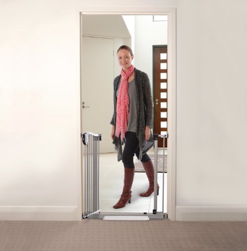 Dreambaby Watch-The-Step Baby Gate Ramp - Compatible with Most Pressured Mounted Gates - White - Model L837 (Pack of 2)