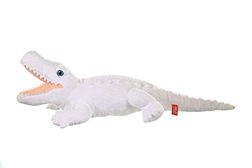 Wild Republic White Alligator Plush, Stuffed Animal, Plush Toy, Gifts for Kids, Cuddlekins 12 Inches