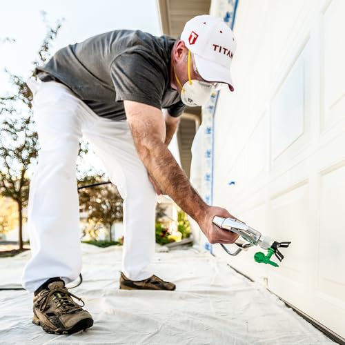 Titan Tool ControlMax 0580008 1900 PRO High Efficiency Airless Paint Sprayer, HEA Technology decreases Overspray by up to 55% While Delivering Softer Spray