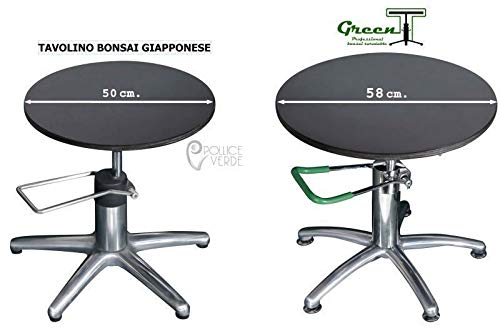 Pollice Verde Green T Basic - Professional Bonsai Turntable - Round