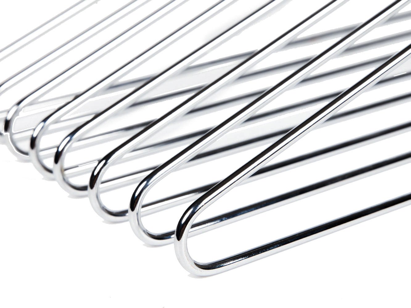 Quality Hangers 16 Pack Stainless Steel Wire Hangers - Ultra Thick 4mm Metal Hangers & Wire Coat Hangers, Seamless Non-Welded Design for Heavy-Duty Closet Organization