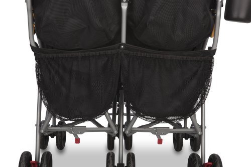 Delta Children City Street LX Side by Side Stroller, Orange
