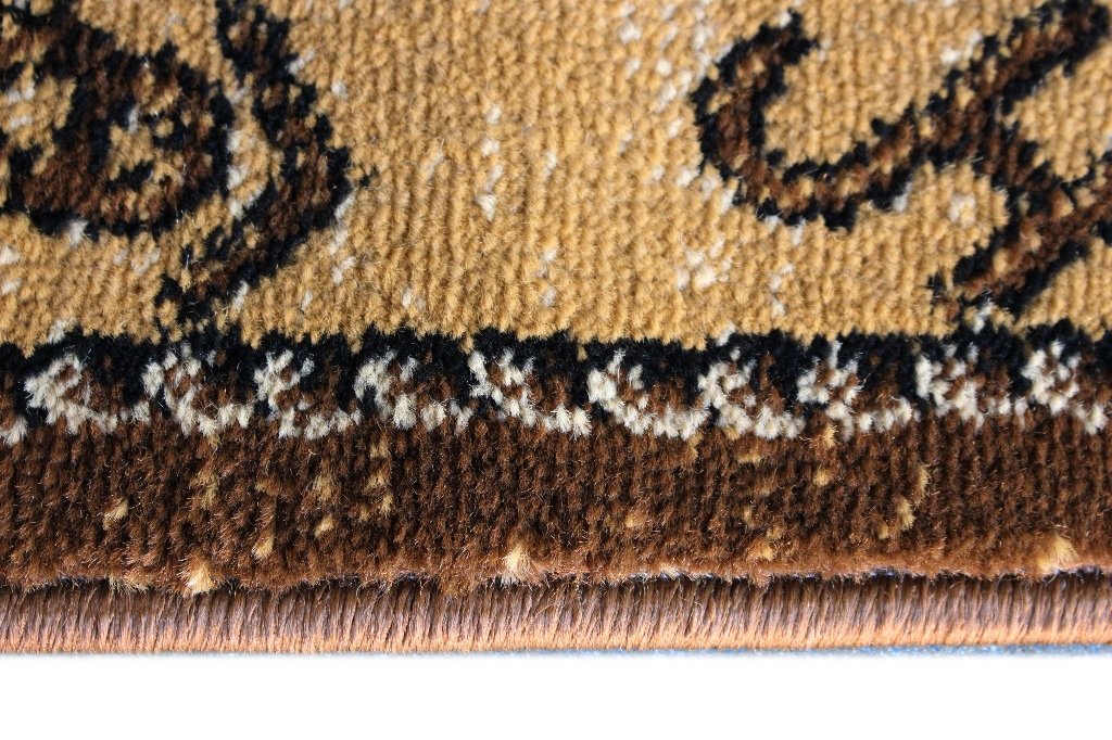 Western Area Rug Design 370 Lodge Brown (2 Feet 4 Inch X 10 Feet 9 Inch) Runner