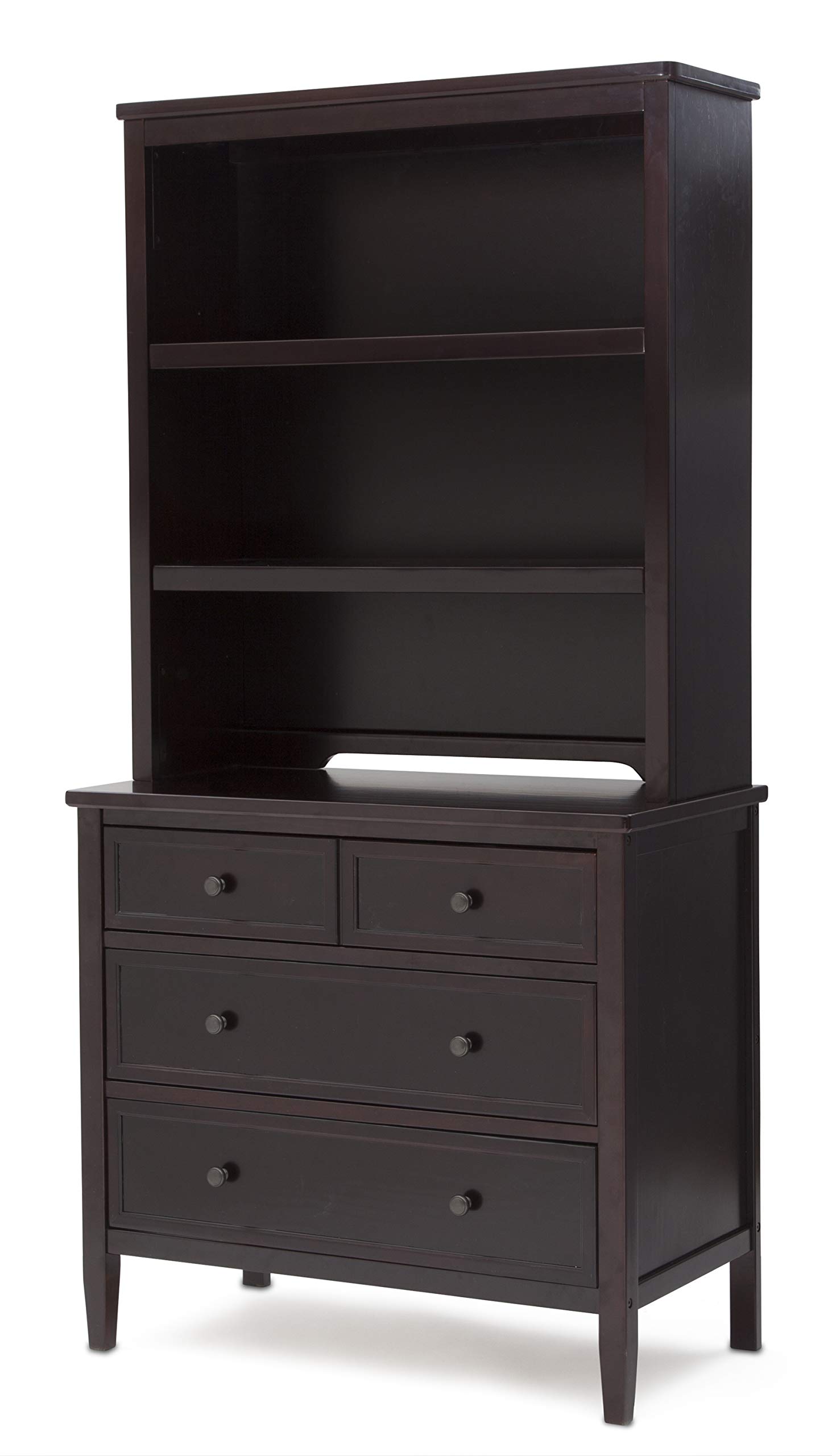 Delta Children Epic Bookcase for Books and Toys - Dark Chocolate