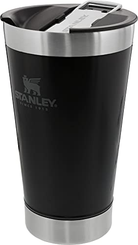 Stanley 10-01704-056 The Stay-Chill Aluminum Beer Pint Matte Black 16OZ / .47L