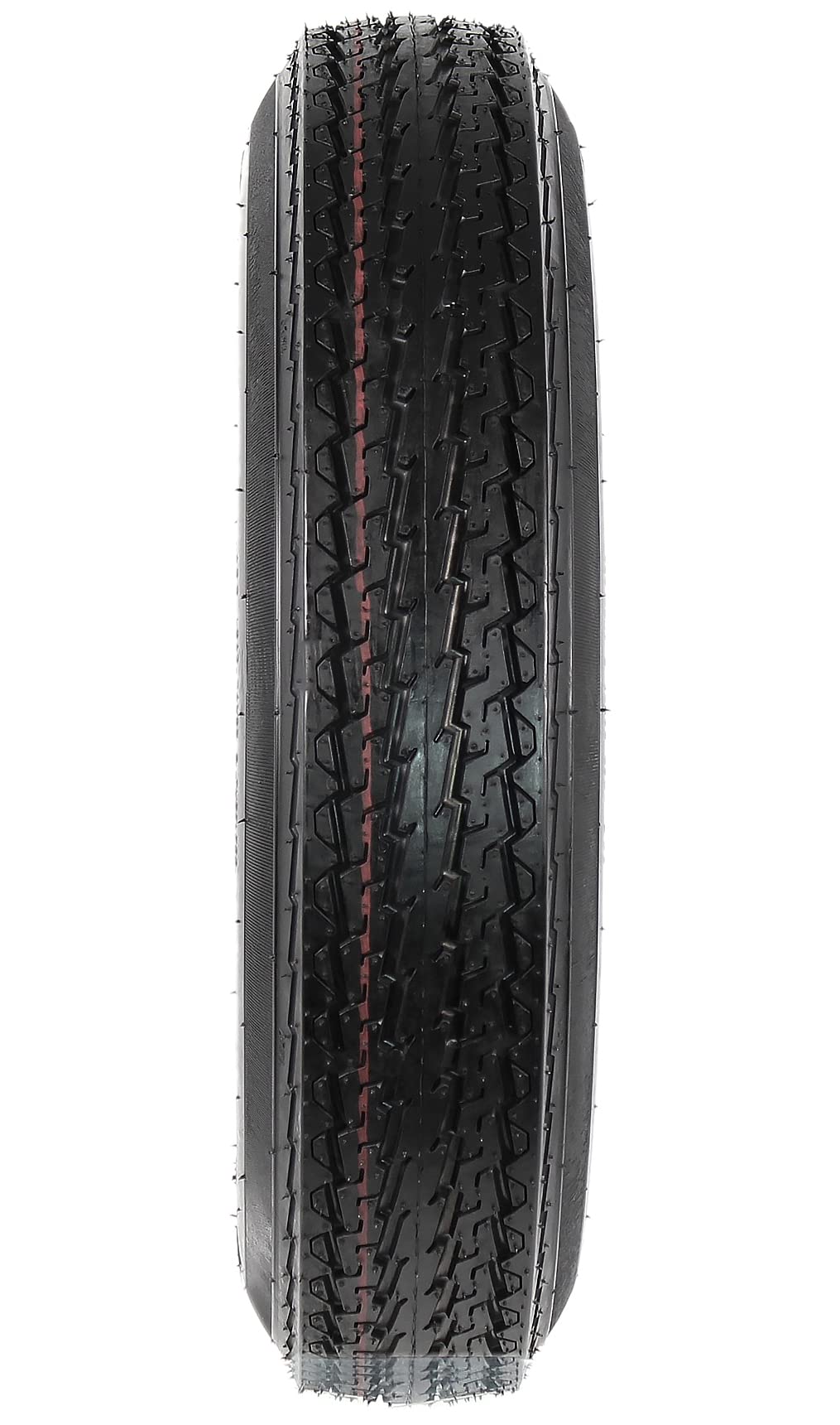 eCustomrim 2-Pack Trailer Tire On Rim 4.80-12 Load C 5 Lug White Spoke Wheel 30660-2 Year Warranty w/Free Roadside