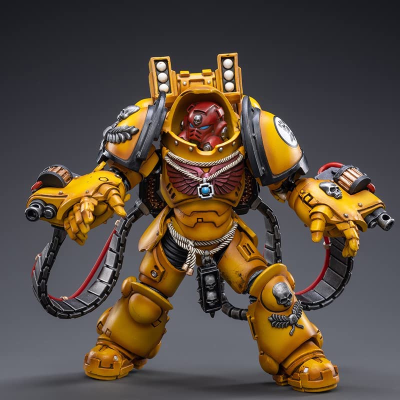 JOYTOY Warhammer 40,000 1/18 Action Figure Imperial Fists Intercessors-Lycias(5.1Inch)β¦