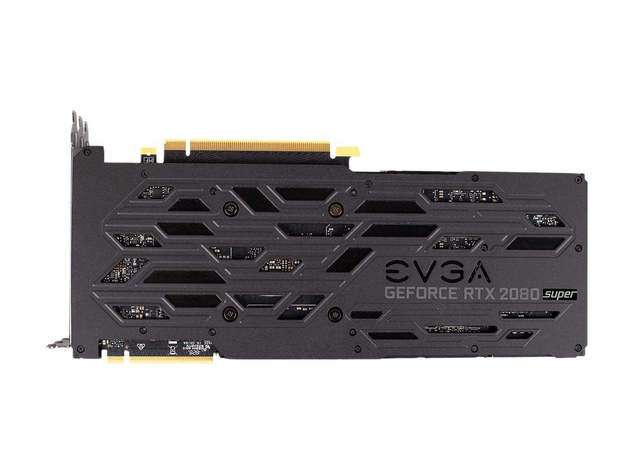 EVGA GeForce 08G-P4-3183-KR, RTX 2080 Super XC Ultra, Overclocked, 2.75 Slot Extreme Cool Dual, 70C Gaming, RGB, Metal Backplate, 8GB GDDR6 (Renewed)
