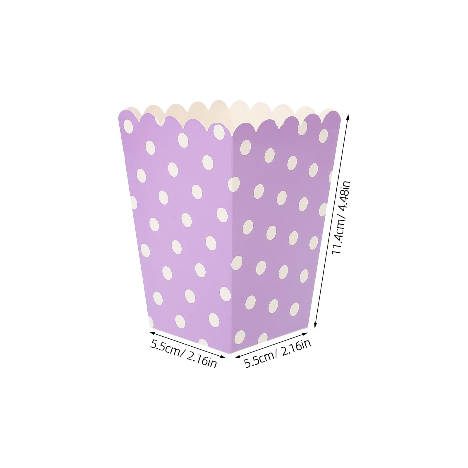 Totority Popcorn Paper Cups - 24pcs Party Popcorn Cups Popcorn Holder Popcorn Containers Collapsible Container Popcorn