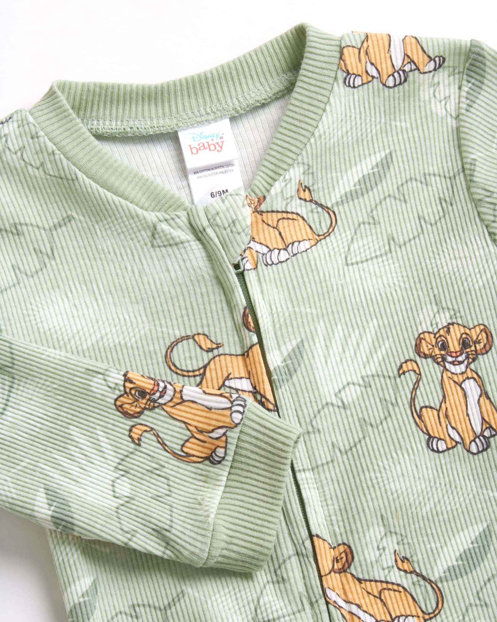 Disney Baby Boys' Mickey Mouse Romper - 2 Pack Sleep n' Play Footed Coveralls (0-9M), Size 3-6 Months, Winnie the Pooh
