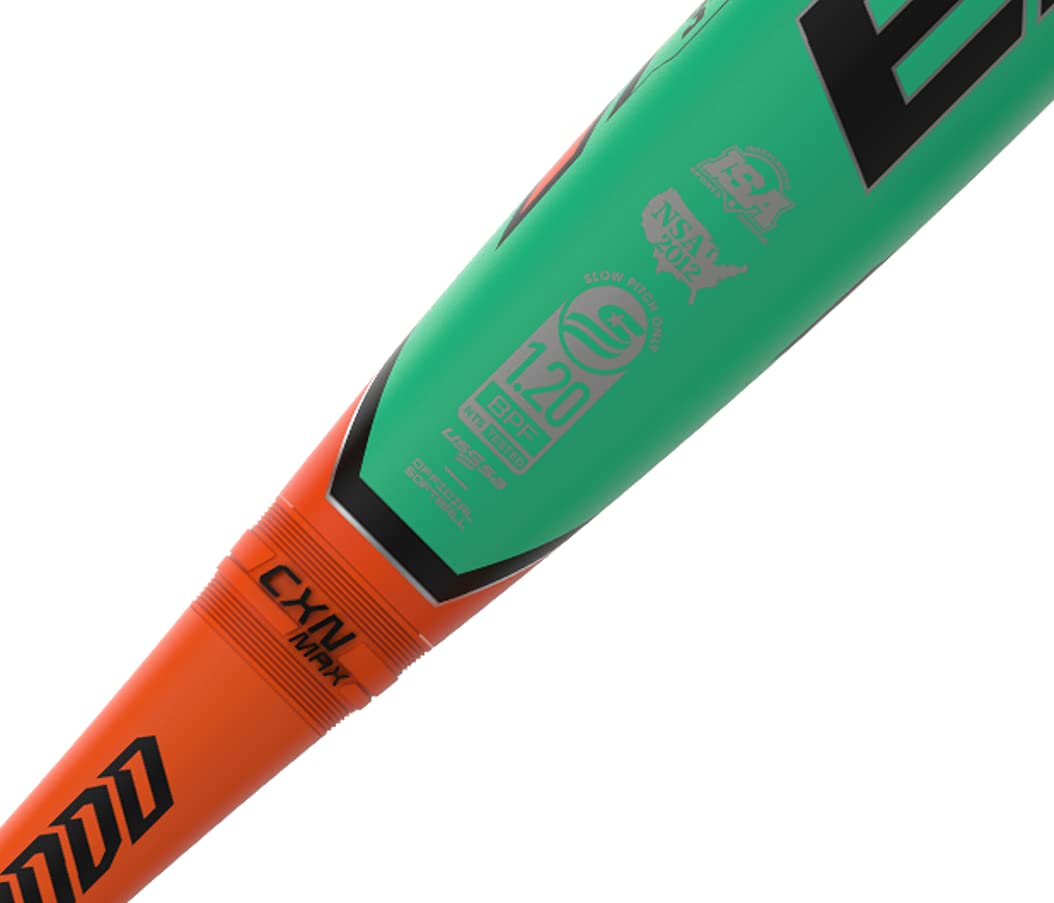Easton RESMONDO Softball Bat, End Loaded, 12.75 in Barrel, USSSA, ISA & NSA, 34in x 26.5oz