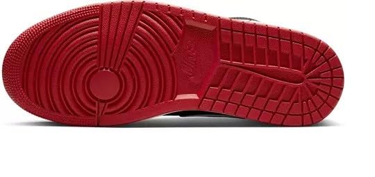 nike Air Jordan 1 Low Men's Shoes Alternate Bred Toe 553558 066 - Size 10.5 White/Black