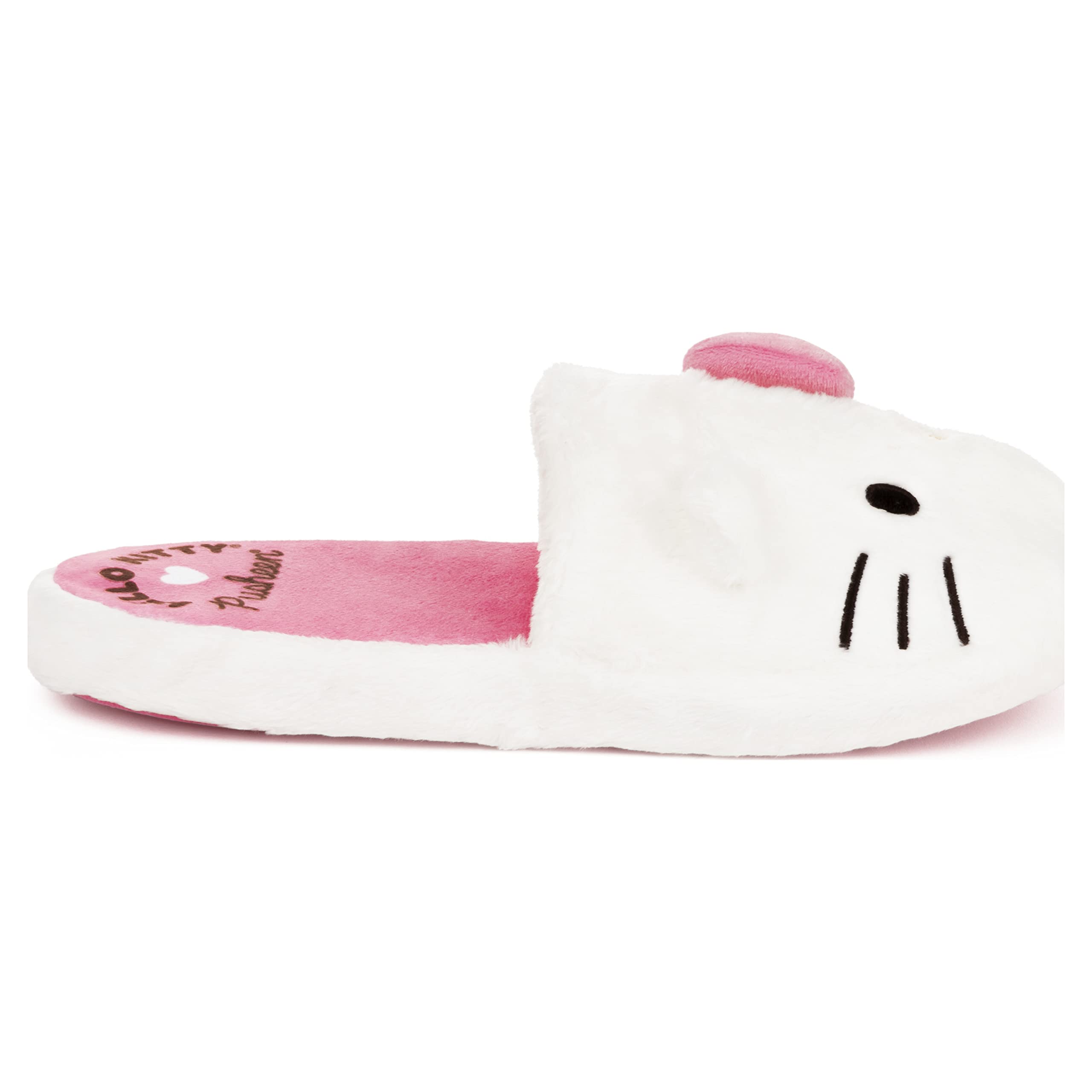 GUND Hello Kitty x Pusheen Plush Cat Slippers, One Size Fits Most