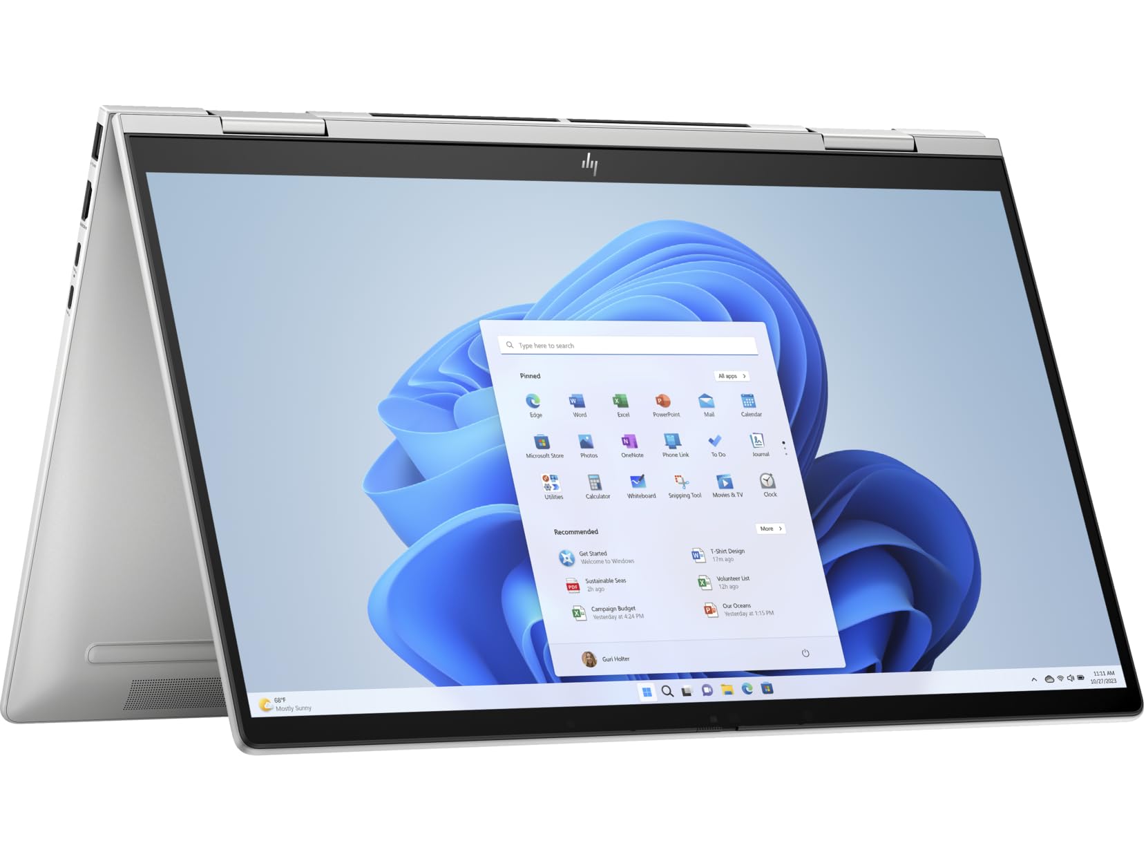 HP 2024 Envy 15.6” FHD IPS 2-in-1 Touch Laptop PC 10-Core Intel i5-1335U Iris Xe Graphics 8GB LPDDR5 512GB NVMe SSD 2xThunderbolt4 WiFi 6E BT HDMI Webcam Backlit KB Windows 11 Pro w/RE USB