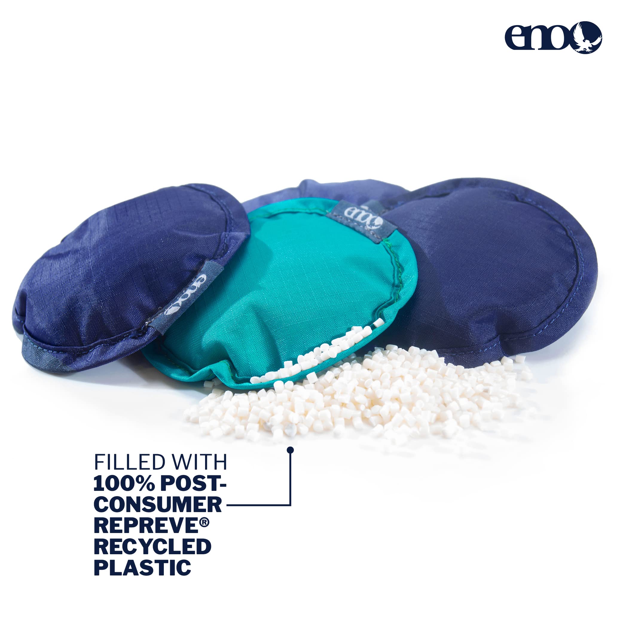 ENO - TrailFlyer Outdoor Game - Outdoor Accessories for Hiking, Camping, Beach, and Festivals - Navy/Seafoam