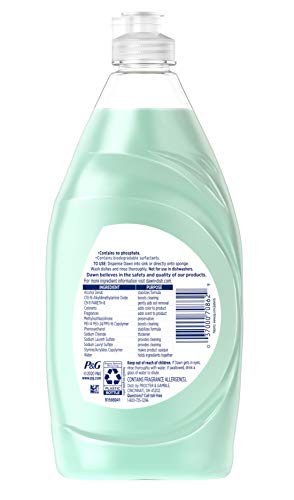 Dawn Gentle Clean Dishwashing Liquid, Aloe & Sage
