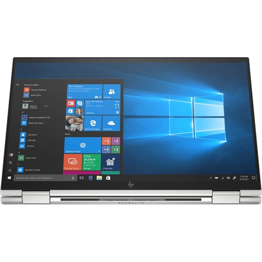 HP 6E2N0U8#ABA 2 in 1 Notebook - EliteBook x360 1030 G7 13.3" Touchscreen Convertible Intel Core i5 10th Gen i5 10210U 8 GB Total RAM 256 GB SSD (Renewed)