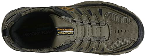 Skechers Sport Men's Afterburn M. Fit Wonted Loafer,pebble,10.5 M US