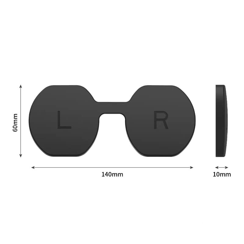 Headset Glasses Cases Sleeves for PS VR2 Headset Anti-Scratch Eye Cover Eye Pads Soft Cover Protective Cover