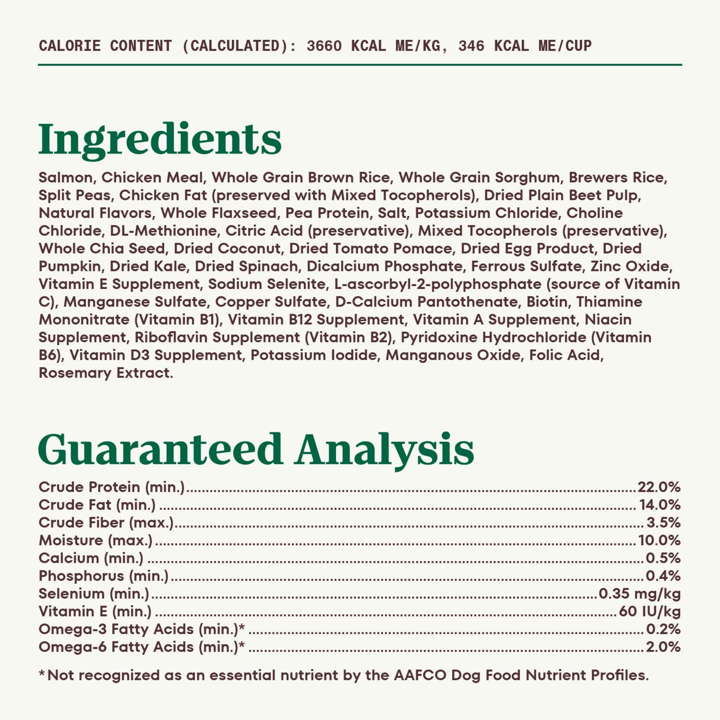 Nutro Natural Choice Adult Dry Dog Food, Salmon & Brown Rice Recipe, 28 lb. Bag