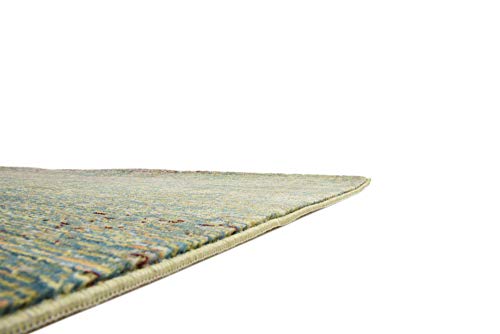 Unique Loom Austin Collection Area Rug - Muse (8' Square, Green/ Beige)