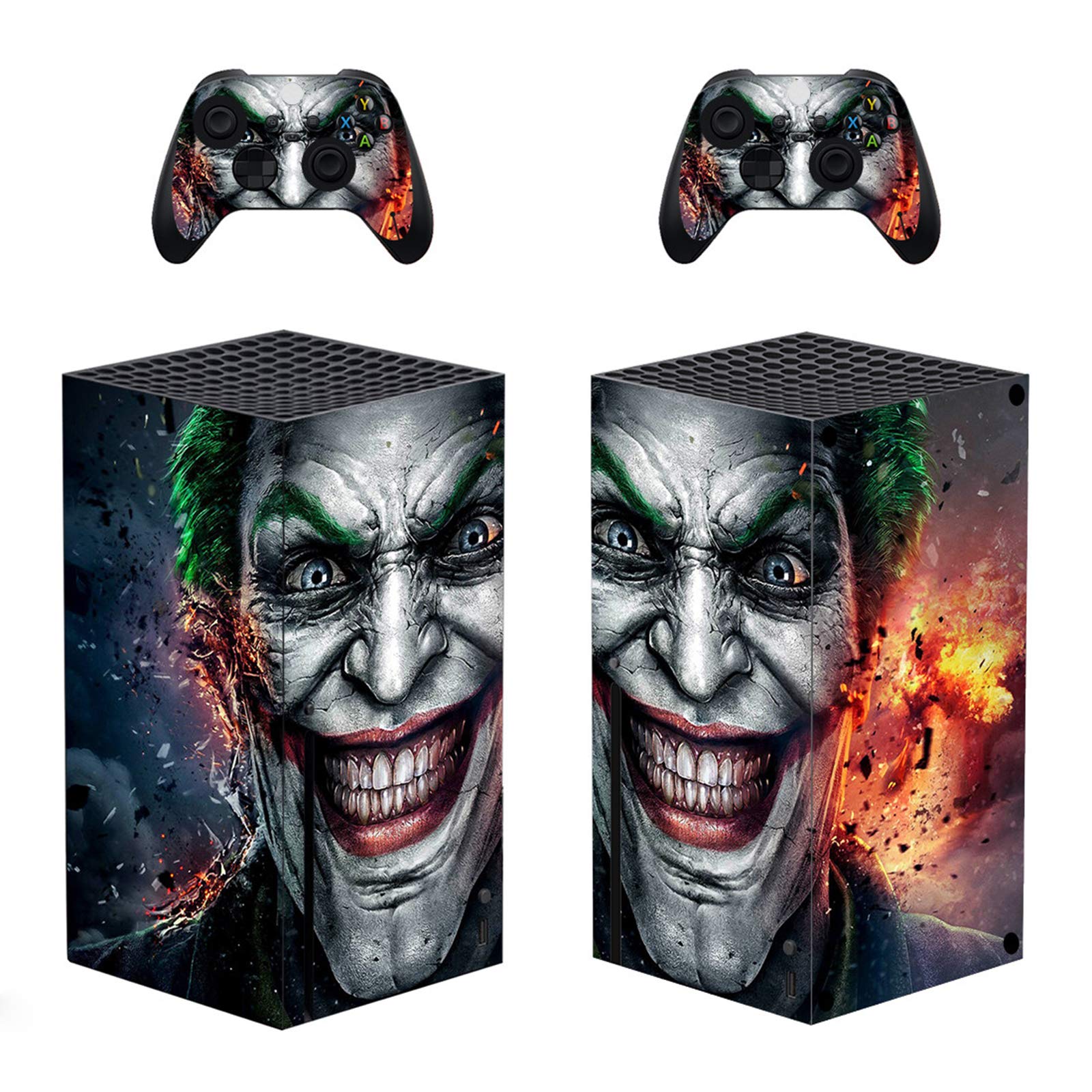 gotor Vinyl Decal Sticker Cover Wraps Skin for Xbox Series X Console and Controller Skins (Xbox Series X, Type-Q)