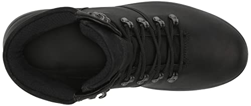 ECCO Men's Rugged Track High Waterproof Hiking Boot, Black, 8-8.5