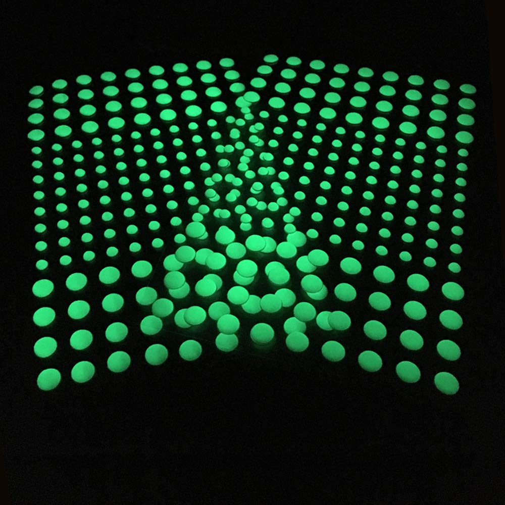 DUOFIRE 3D Domed Glow in The Dark Dots Wall or Ceiling Stickers, Glowing Ultra Bright Dots of 336Pcs,Perfect for Kids Bedding Room or Birthday Gift,Beautiful Wall Decals and Ceiling Decors