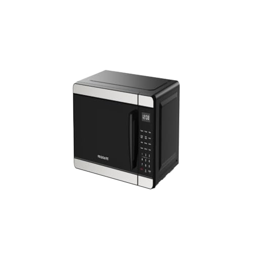 RCA RMW741 0.7 Cubic Foot Microwave, Stainless Steel Design, Silver