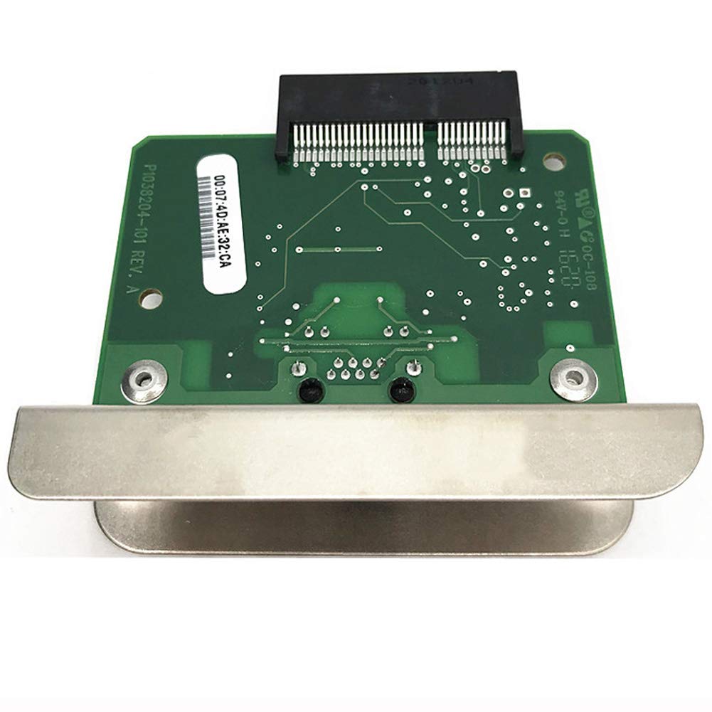 PARTS P1037974-001 Wired Internal Network Card for Zebra ZT210 ZT220 ZT230 ZT200 Series Thermal Printer Print Server Ethernet Port