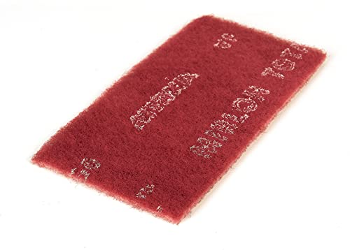 Mirka 18-118-447 25 pieces 4 1/2-Inch by 9-Inch Very Fine Scuff Pads 360 grit, red, black, grey, beige
