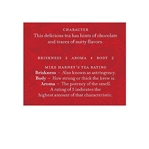 Harney & Sons Chocolate Black Tea, Florence, Hazelnut, 4 Ounce