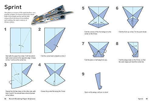 Record Breaking Paper Airplanes Kit: Make Paper Planes Based on the Fastest, Longest-Flying Planes in the World!: Kit with Book, 16 Designs & 48 Fold-up Planes