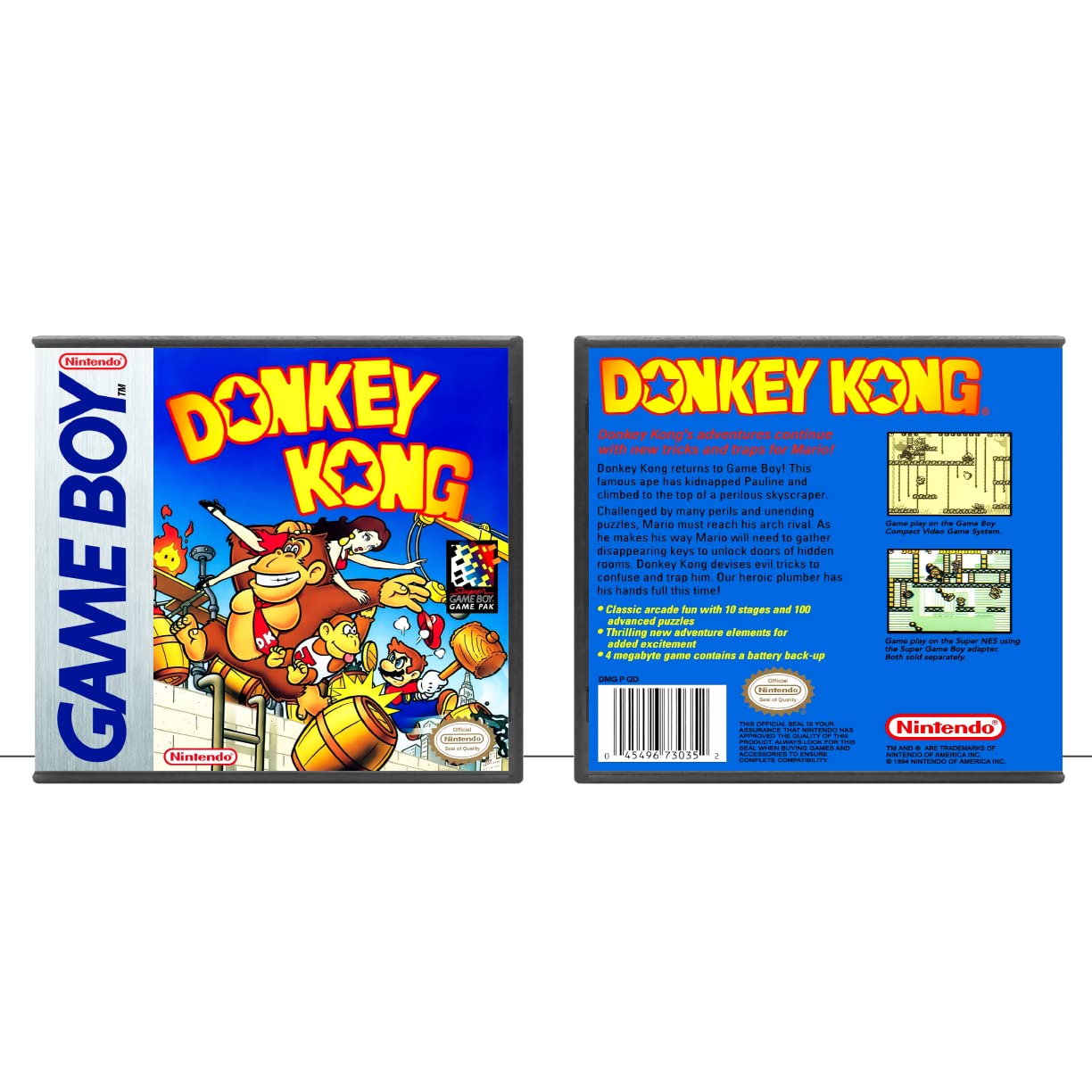 Donkey Kong | (GB) Game Boy - Game Case Only - No Game