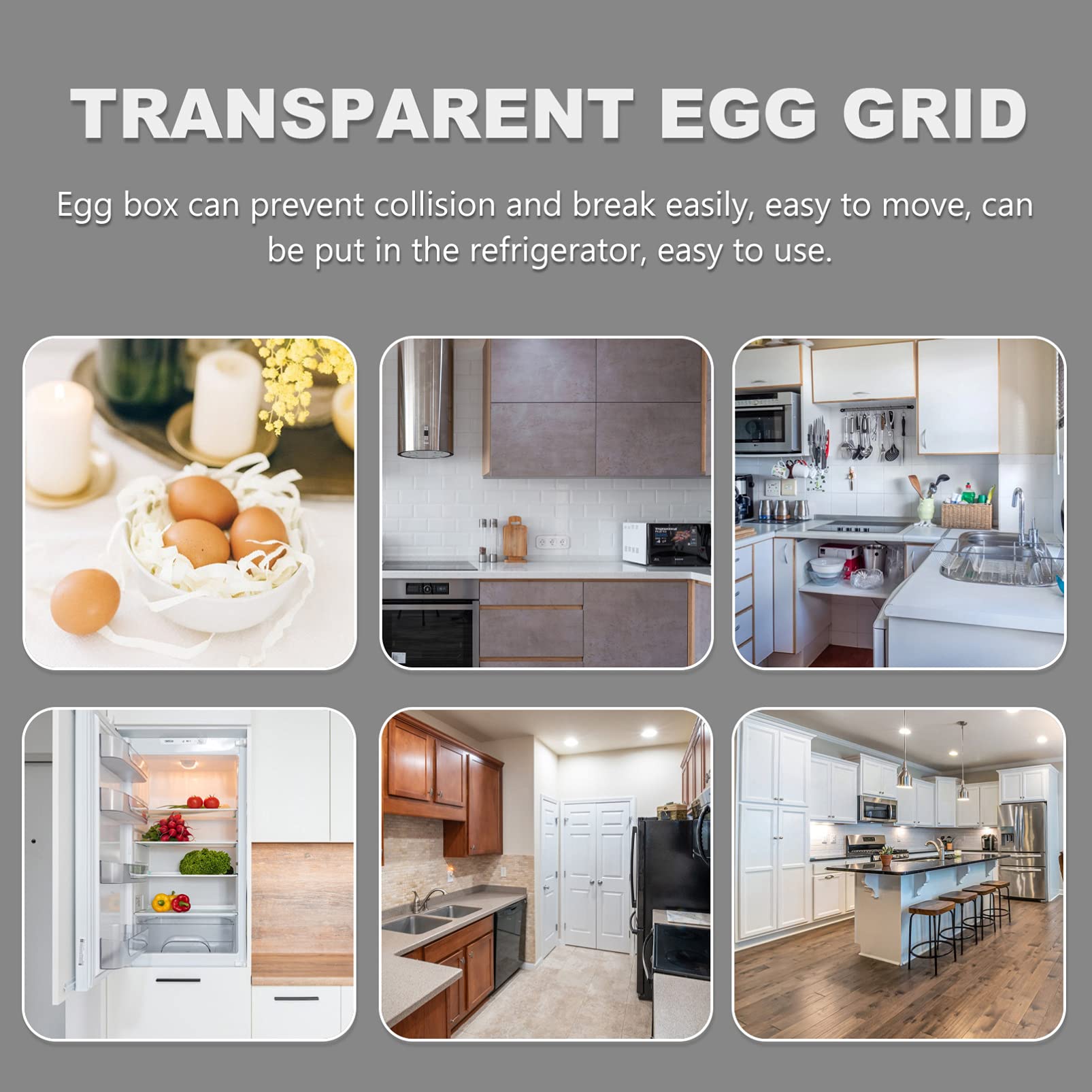 Hemoton 1pc Egg Rack Egg Tray for Refrigerator Wood Egg Tray Countertop Egg Dispenser Egg Dispenser for Refrigerator Decorative Tray Egg Stand Kitchen Supplies White Synthetic Wood Desktop