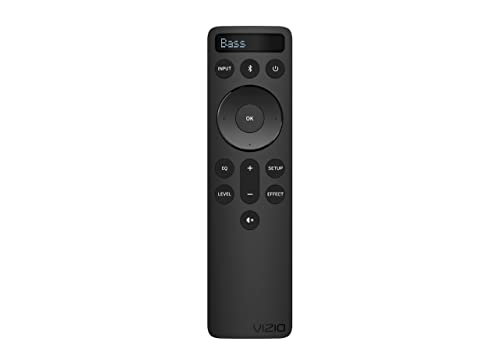 Original Replacement Bluetooth Backlit Display Soundbar Remote for VIZIO Home Audio Sound System V21-H8R V21d-J8 V51-H6 V51x-J6 M21D-H8R M21D-H8 M512-H6 M51a-H6 M512a-H6 M51AX-J6 P514A-H6(Model - D51)