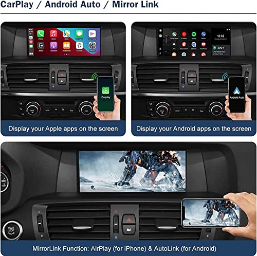 Ninetom Wireless CarPlay Android Auto Retrofit Kit for 2013-2018 Audi A3/S3, Carplay Module Receiver Box Support Navigation, Maps, Music, Mirroring, Camera