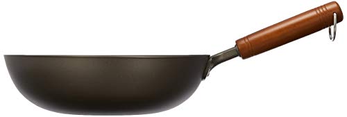 Hasemoto AIT1226 Pure Titanium Wooden Handle Pot, 10.2 inches (26 cm), Body: Titanium, Handle: Wood, Japan