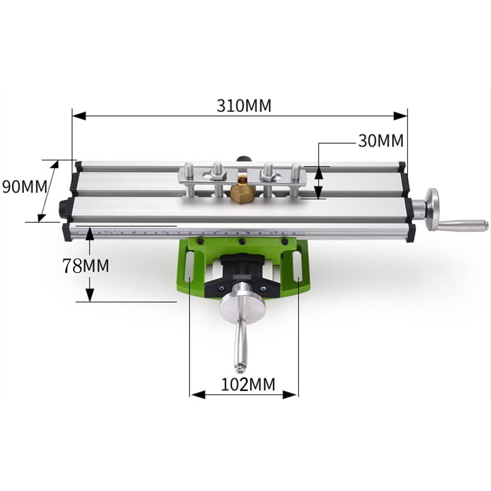 Mini Precision Milling Machine Worktable Multifunction Drill Vise Fixture Working Table(BG6300)